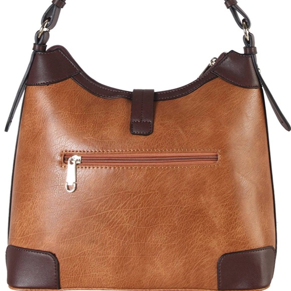 Diophy | Bags | Nwot Diophy Pu Leather Front Turn Lock Hobo Purse ...